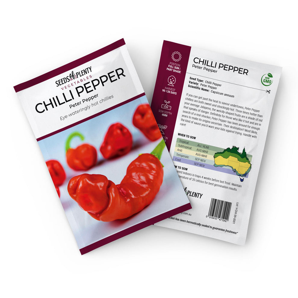 CHILLI PEPPER - Peter Pepper | Buy Online at Seeds Of Plenty – Seeds of ...